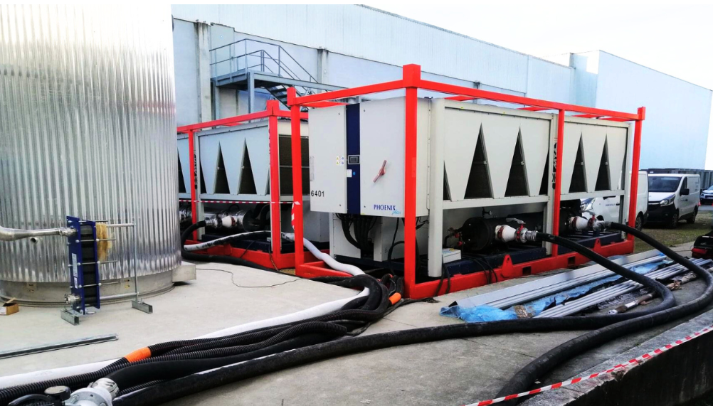 1000 kW chiller rental | TIBBLOC